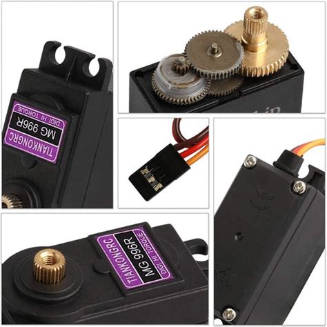 servo mg996r robotica arduino semi metal mercadolibre