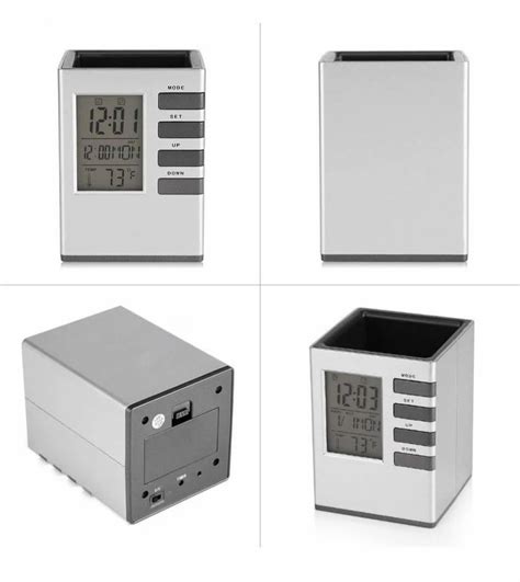 Multi Function Analogue Lcd Clock And Digital Table Clock At Rs 230