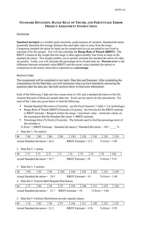 Standard Deviation Formula Spreadsheet At Hubert Moreno Blog