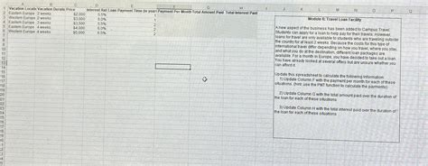 Solved I Need Help On Which Formulas To Use Chegg Com