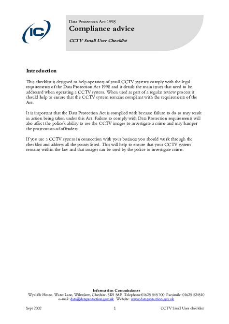 Pdf Data Protection Act 1998