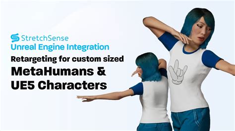 stretchsense unreal engine 7 pose retarget tutorial youtube
