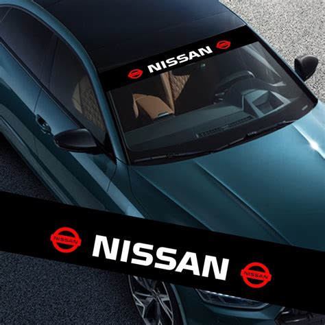 Jual Stiker Kaca Depan Belakang Mobil Untuk Nissan March Note Livina X