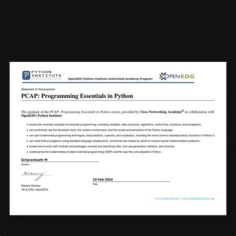 Giriprashaath M On Linkedin Hey Connections Im Very Glad To Share That I Have Successfully