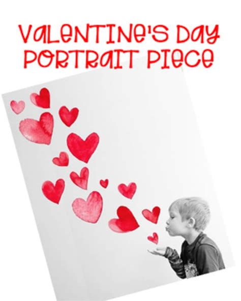 Blowing Kisses Keepsake Craft Valentines Mothers And Fathers Day