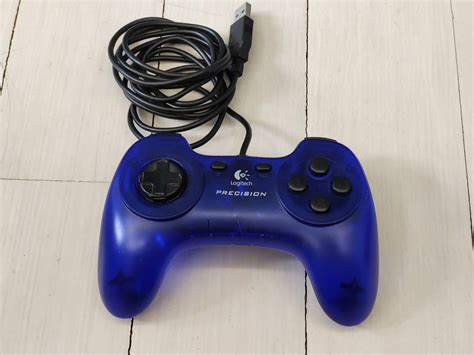 Logitech Precision Usb Gamepad Joystick Video Gaming Gaming Accessories Controllers On Carousell