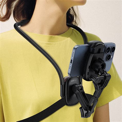Acefast E33 Neck Phone Holder Hands Free First Person Recording Mount