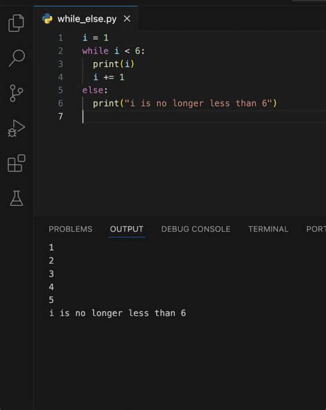 Python While Loop With Else Learn Code Learnpython Learning Python