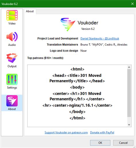 File Size Is Too Big Any Help Closed Bugs Voukoder