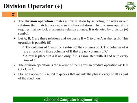 Dbms 11 Relational Algebra PPT