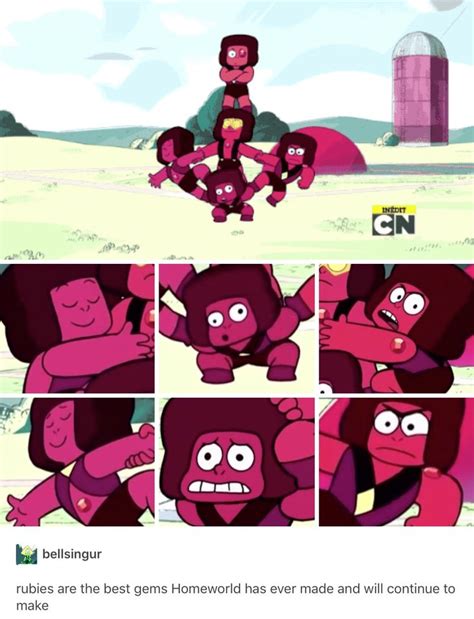 Rubies Real Gems Of Gem Worls Steven Universe Tumblir Steven