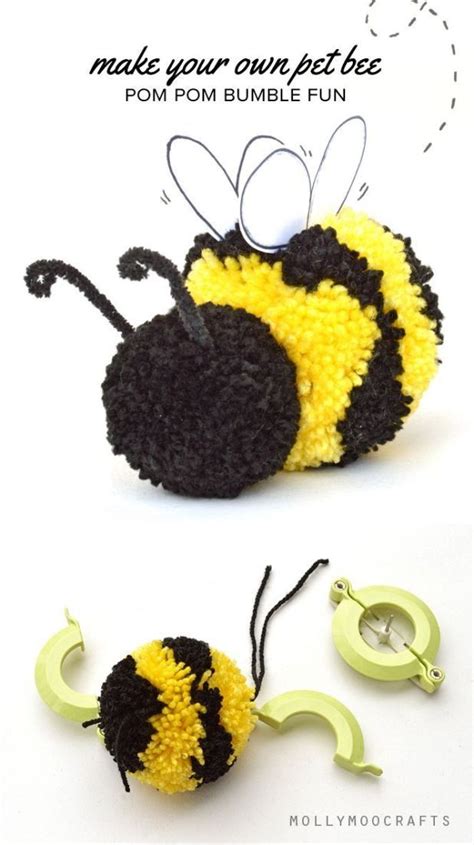 How To Make Pom Pom Bees At Wade Quarles Blog
