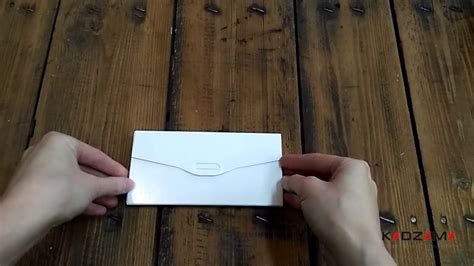 How To Assemble Chocolate Box Envelope Kadzama Youtube