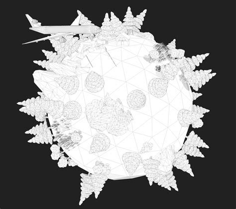 만화 행성 낮은 폴리 3d 모델 9 3ds C4d Dae Dxf Fbx Obj Wrl Unknown Free3d