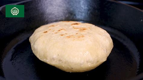아랍의 플랫브레드 피타 만들기 Pita Bread