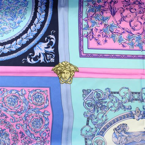 Versace Scarves Sale Silk Women Shawls Como Milano