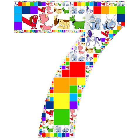 Srven Dog Star Members And Seven Rainbow Colors By A89iksm On Deviantart