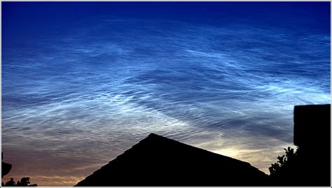 Noctilucent Clouds Polar Mesospheric Clouds Seen From Ha Flickr