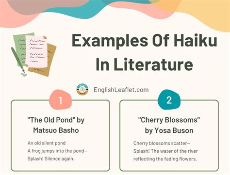 21 Examples Of Haiku In Literature Englishleaflet 21 Examples Of Haiku In Literature Englishleaflet