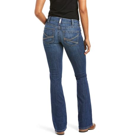Ariat Ladies Liliana Irvine Mid Rise Boot Cut Jean