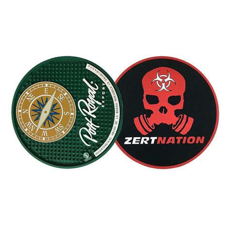 Custom Soft Pvc Coaster Oem Manufacturer Of Custom Rubber Coaster