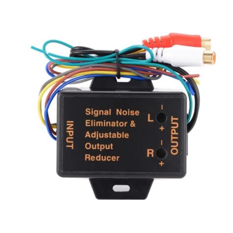 Channel HI LOW Level Converter High Level Speaker Output To RCA Line Level Adapter Alexnld Com