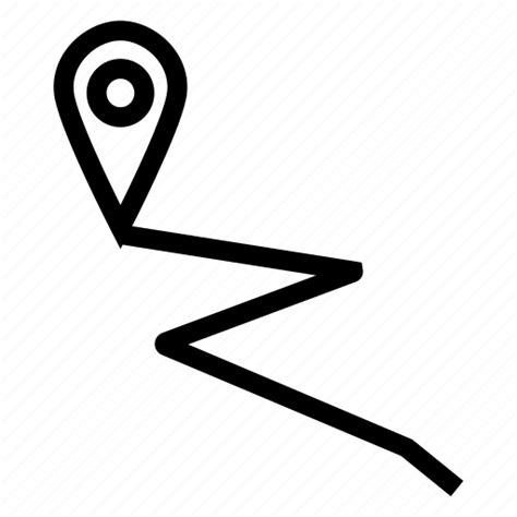 Gps Location Map Navigation Pointer Tracking Travel Icon