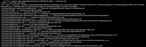 Troubleshooting The Contrast Agent Operator Contrast Security Support Portal