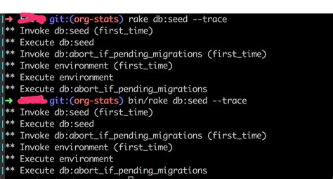 Ruby On Rails Rake Dbseed Failing On Pending Migration When There