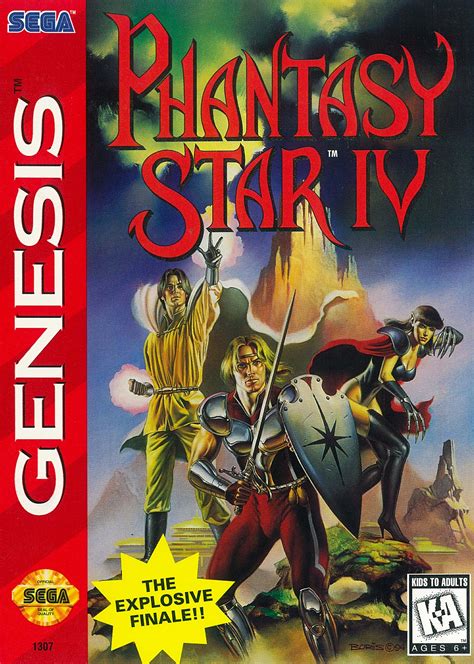 Phantasy Star Iv The End Of The Millennium Cover Art Rpgfan