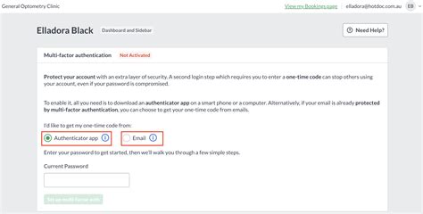 How Can I Enable Disable Multi Factor Authentication For My Account Hotdoc Support