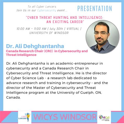 priyanka chavan on linkedin wicys cyberlancers cybersecuity