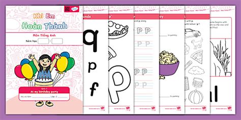 Khi Em Hoàn Thành Môn Tiếng Anh Lớp 2 Unit 1