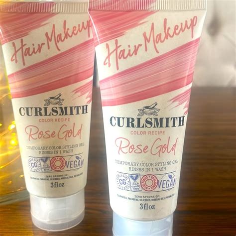 Sephora Hair Curlsmith Set Of 2 Rose Gold Temporary Color Styling
