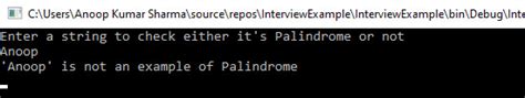Program To Check A String Is Palindrome In C It Tutorials With Example