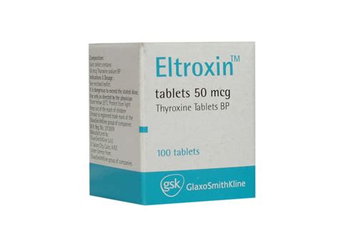 Thyroxin 50mcg Tablets