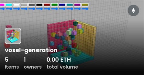 Voxel Generation Collection Opensea