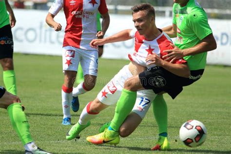 Stanislav Tecl Slavia Prague Editorial Photography Image Of Grass Ukraine 96016267
