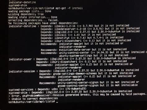 openssh unmet dependencies error in ssh ask ubuntu