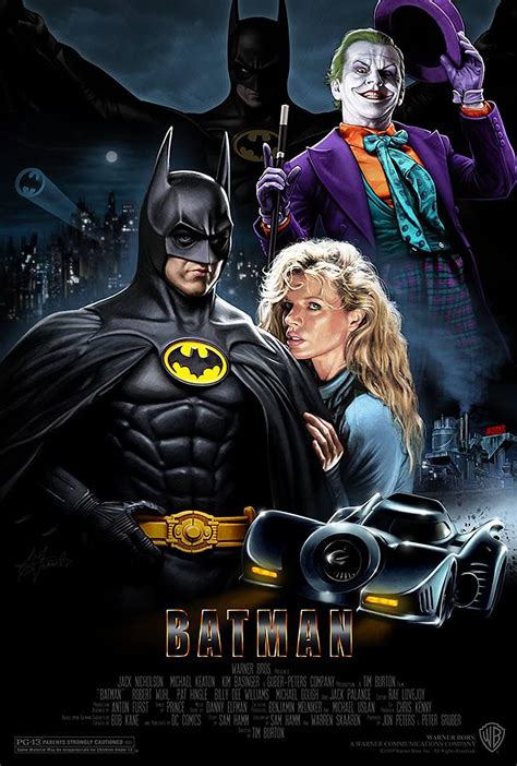 Batman 1989 Unused Poster