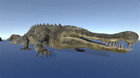 Dinosaur Deinosuchus Crocodile