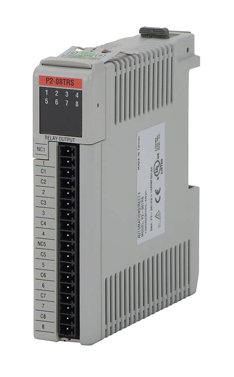 relay output module 8 pt 6 24 vdc 6 120 vac pn p2 08trs