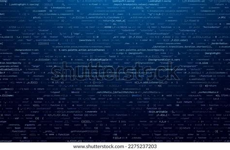Software Web Developer Programming Code Javascript Stock Vector Royalty Free