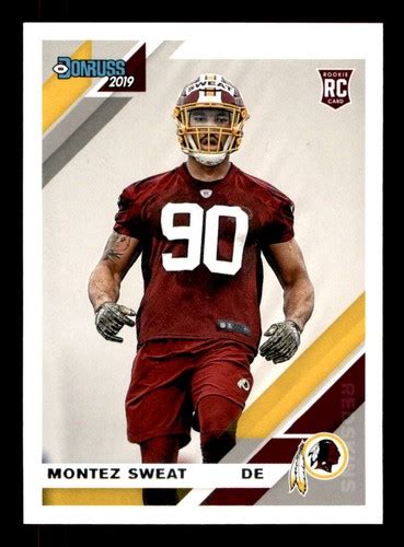 2019 Donruss 260 Montez Sweat Ebay