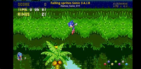 Falling Sprites Sonic 3 A I R Mod For Sonic 3 A I R S3air Mods