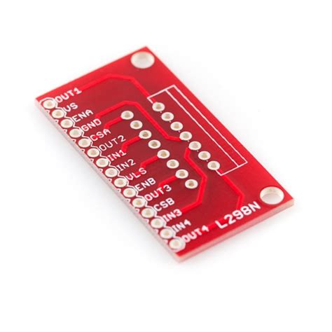 스파크펀 SparkFun Full Bridge Motor Driver Breakout L298N BOB 09540 일렉솔루션