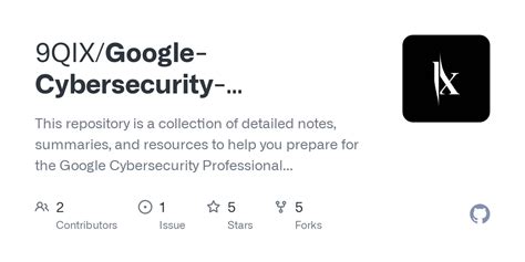 GitHub 9QIX Google Cybersecurity Certification Notes This Repository Is A Collection Of