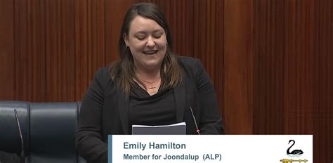 Emily Hamilton Parliamentary Speech Approriation Recurrent 2021 22