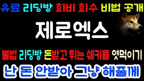 제로엑스 ★긴급★제로엑스제로엑스코인전망제로엑스코인 Youtube