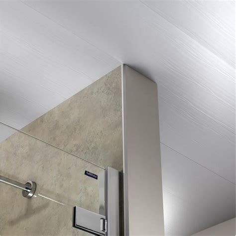 250mm White Grooved Gloss Ceiling Cladding